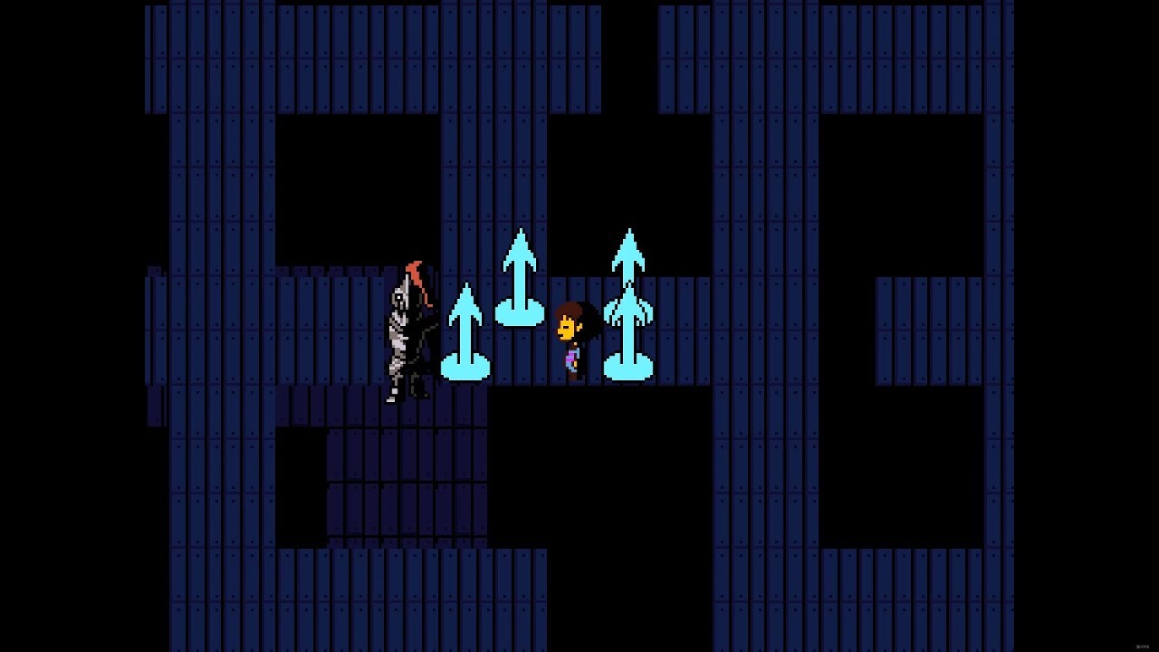 Undertale - Running away from Undyne for Second time! - YouTube