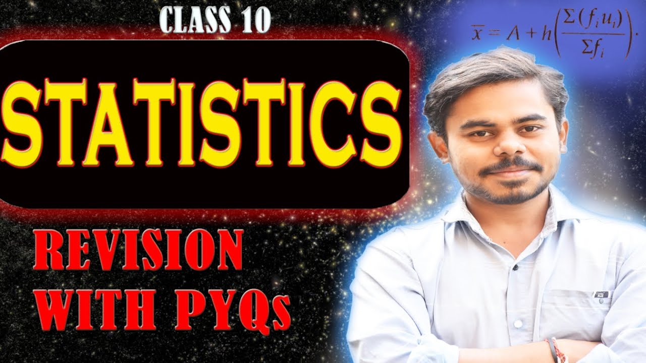 STATISTICS REVISION SERIES CLASS 10 - YouTube