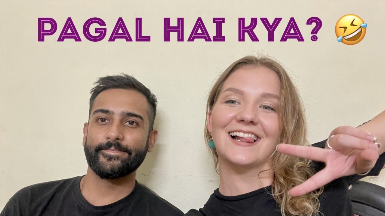 I Taught her Hindi 😅|Learning Hindi|Foreigner in India 🇮🇳 - YouTube