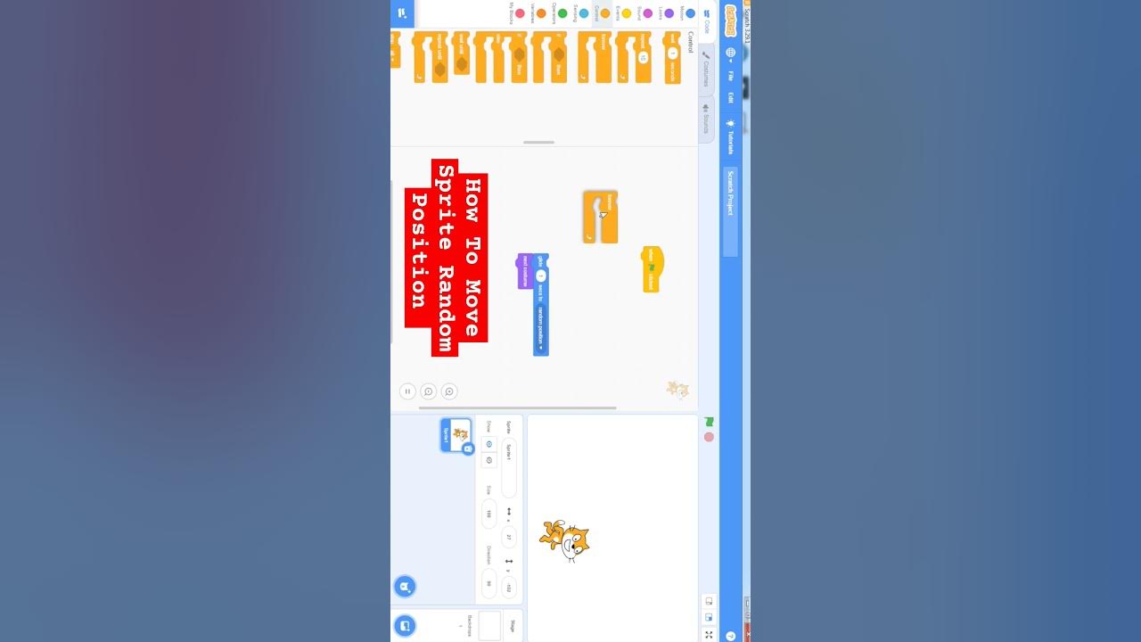 How To Glide Sprite #scratch #youtubeshorts #kidslearning # ...