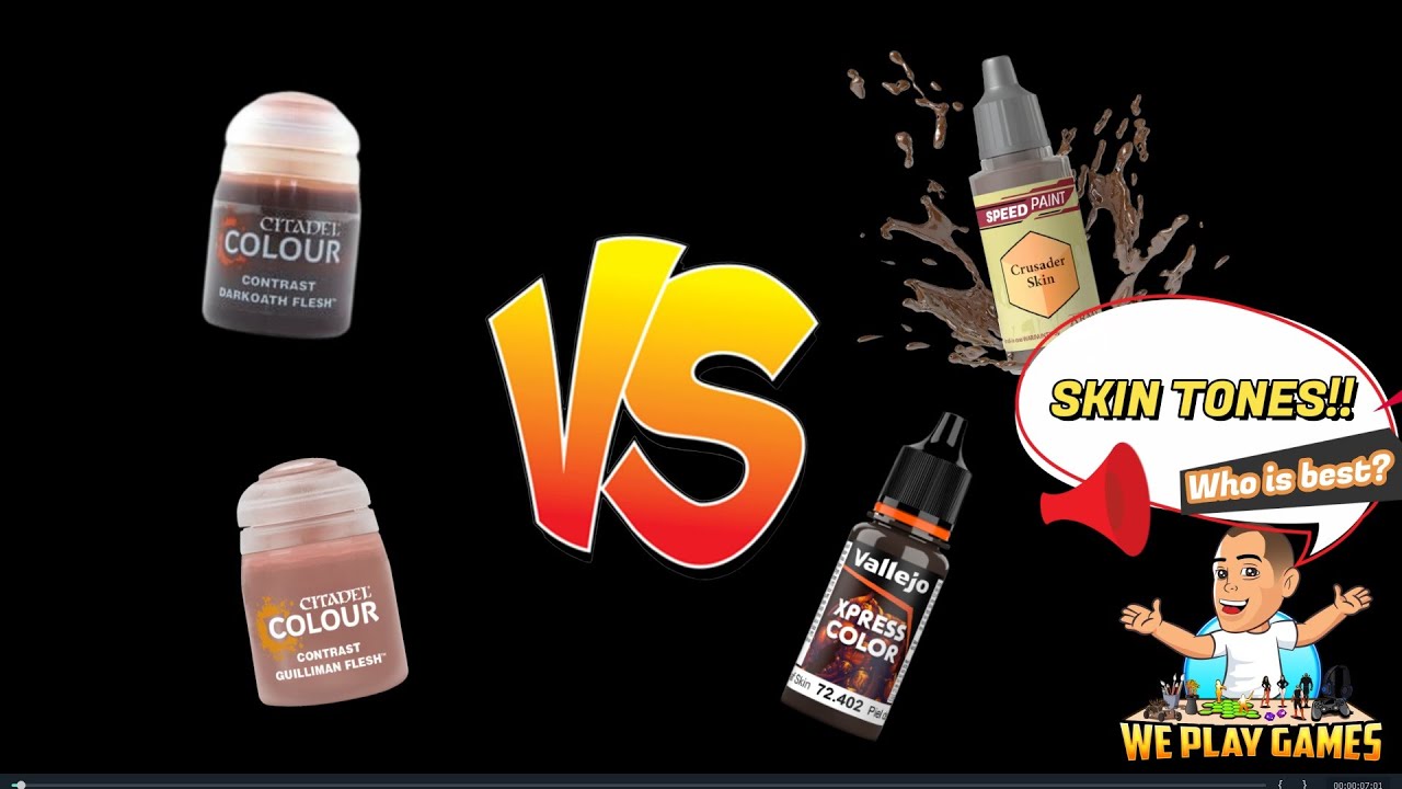 Quick Paints Skin tones - Xpress Color, Speed Paints or Contrast Paints ...