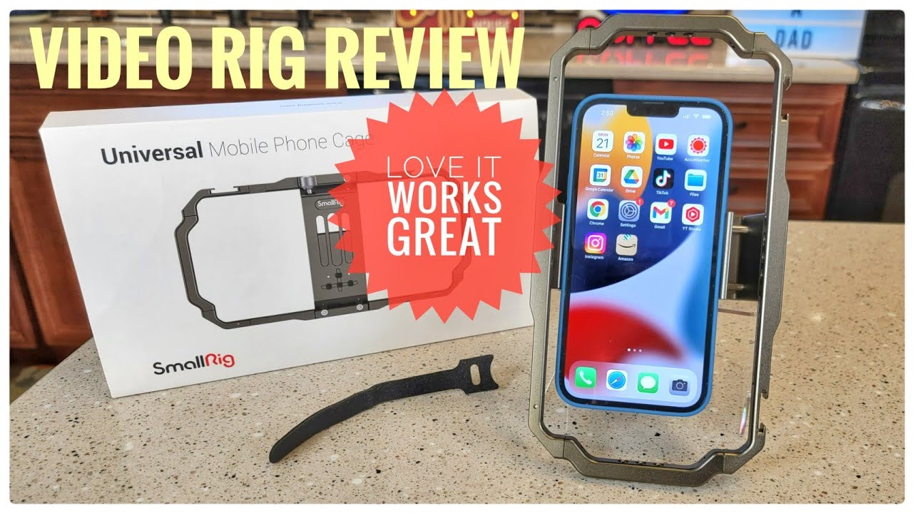 Review SmallRig Universal Smartphone Video Rig for iPhone & Samsung ...