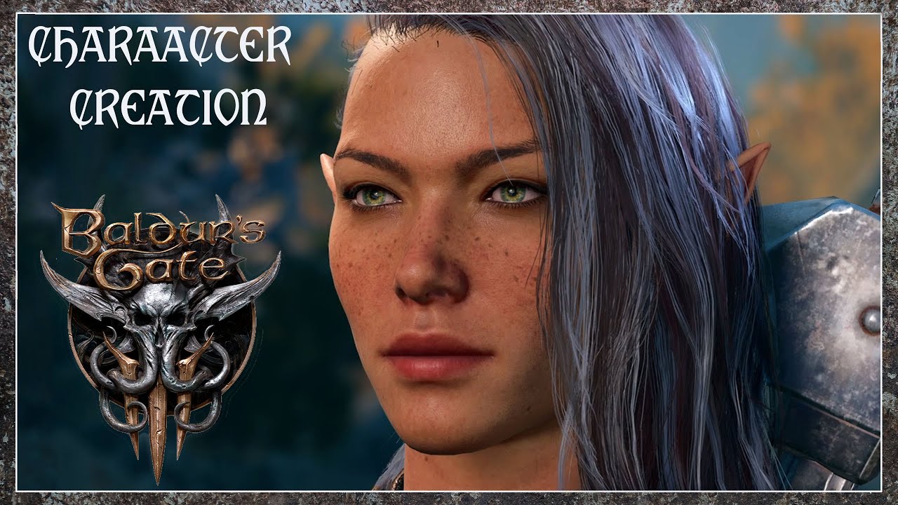 Elf Paladin Playthrough - Baldur's Gate 3. Character Creation - YouTube