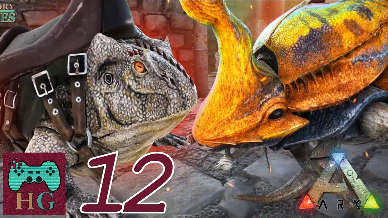 ITA 12 ARK Monsters&Tek. Alpha Beetle e Alpha Beelzebufo - YouTube