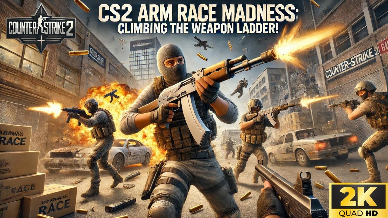 CS2 Arm Race Madness: Climbing the Weapon Ladder! - YouTube