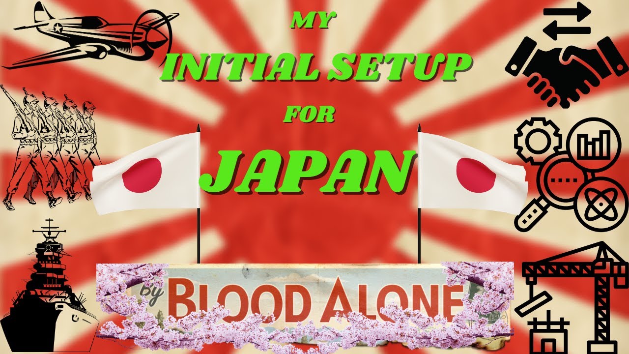 My Initial Setup for Japan | HOI4 Guide - YouTube