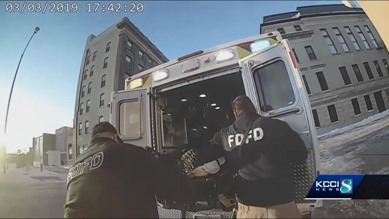 Police officer's near overdose caught on body camera - YouTube