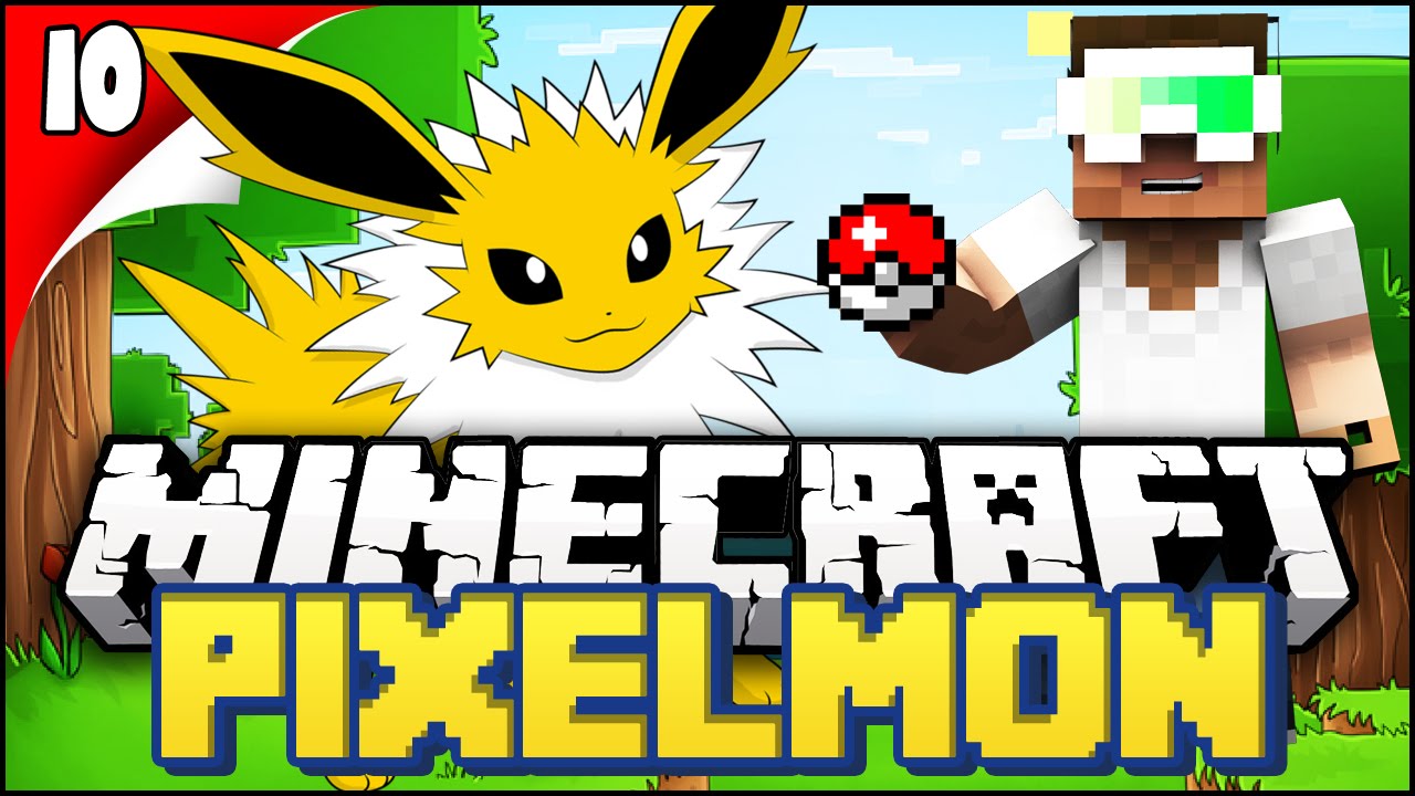 Minecraft Pixelmon - EP10 - Jolteon - YouTube