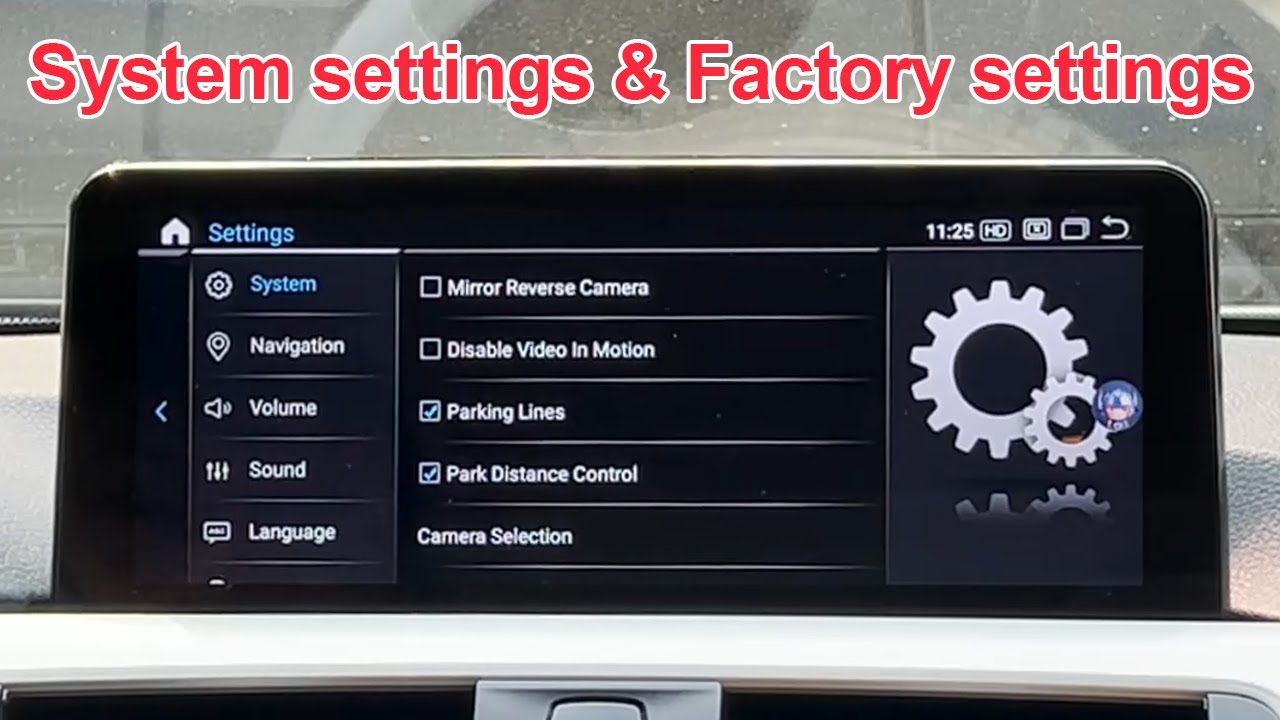 PEMP android user settings and factory settings manual - YouTube