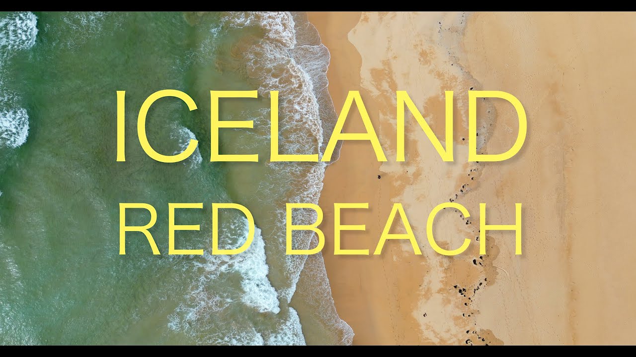 ICELAND - Red Beach, Westfjords, 4k - YouTube