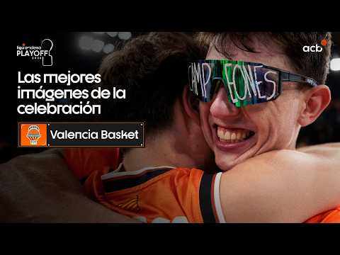 Las mejores imágenes de la celebración del Valencia Basket | Playoff Liga Endesa 2025-26