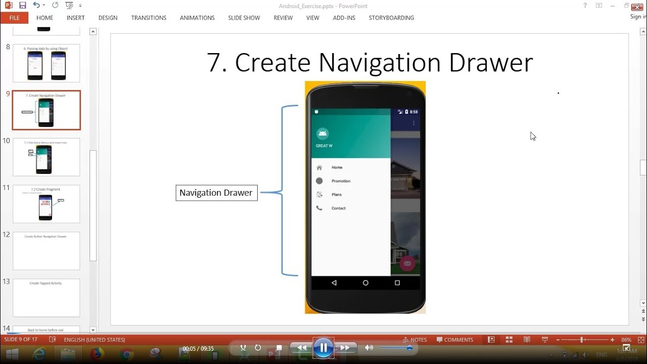 Using Bottom Navigation Drawer In Android Studio Youtube How To Create
