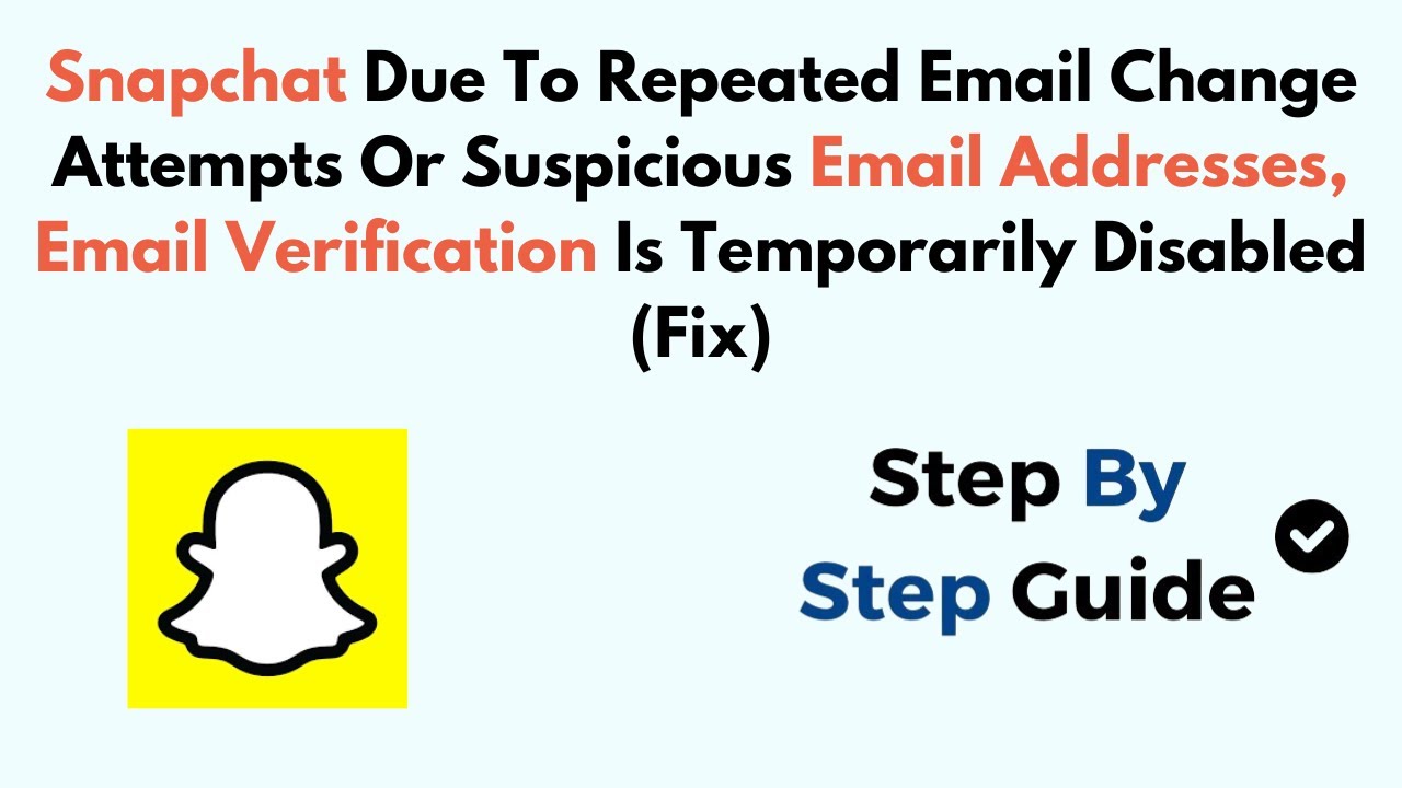 Snapchat Repeated Email Change Attempts Suspicious Email Addresses ...