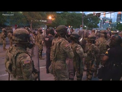 Watch: Curfew hits Atlanta Thursday night after another day of protests ...