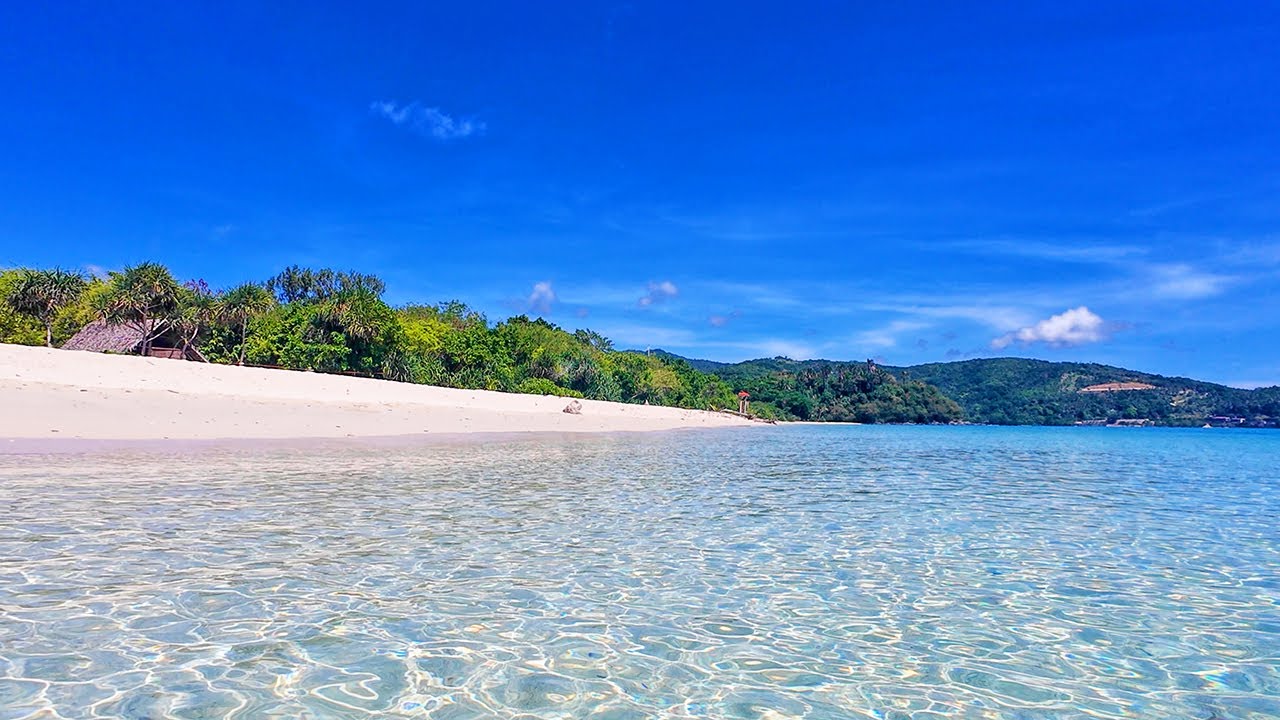 Turquoise Waters: Soaking in The Beautiful Philippines Ocean - YouTube