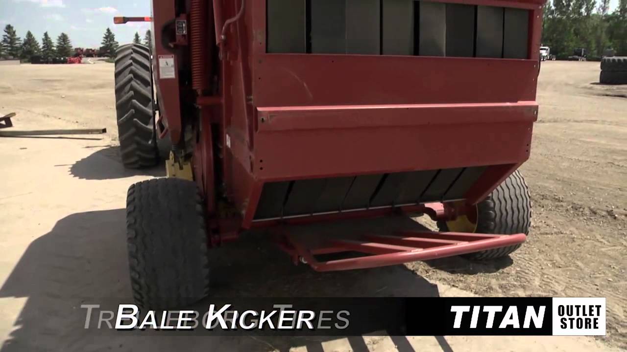 New Holland BR780 - Bale Command, Hyd PU, Kicker, Net Wrap Baler-Round ...