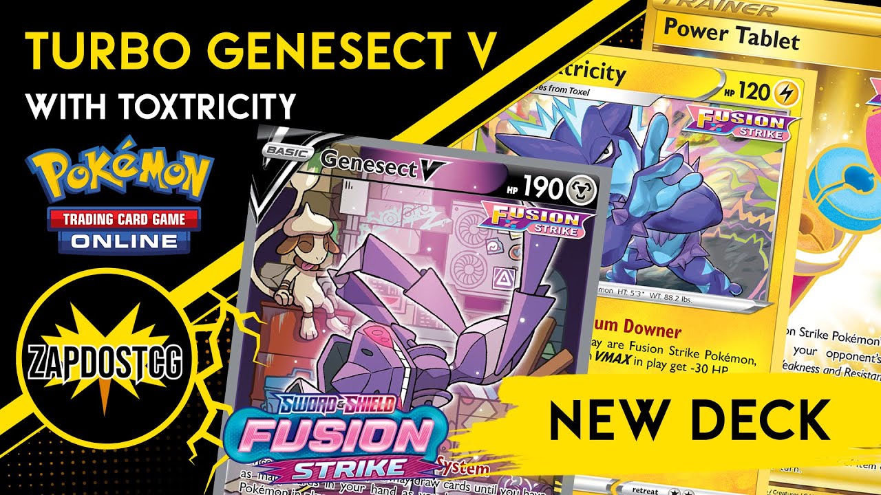 Genesect V Deck With Toxtricity OHKOs VMAXs - Turbo Decklist (Pokemon ...