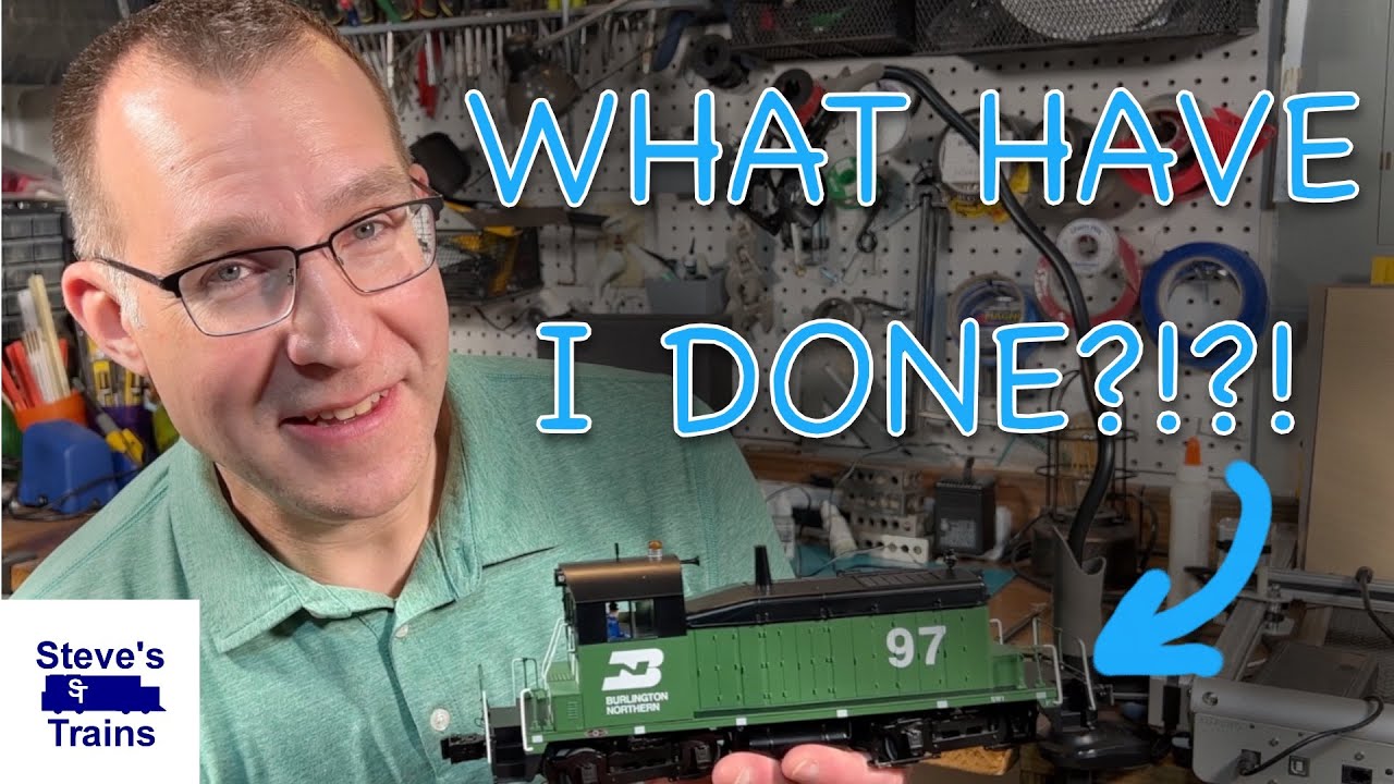 Lionel SW1 and O Scale Switching Layout - YouTube