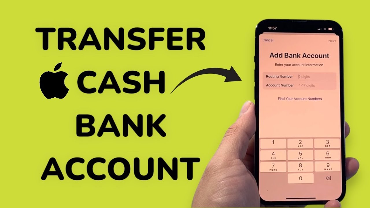 How To Transfer Apple Cash To Bank Account - YouTube