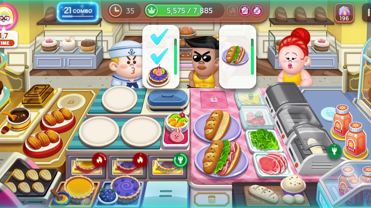 Line Chef - 페이스트리 데이 스테이지 20 - YouTube