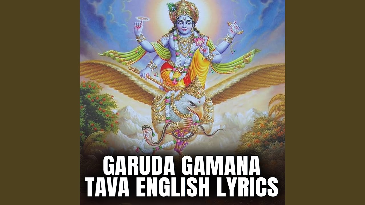 Garuda Gamana Tava English Lyrics - YouTube