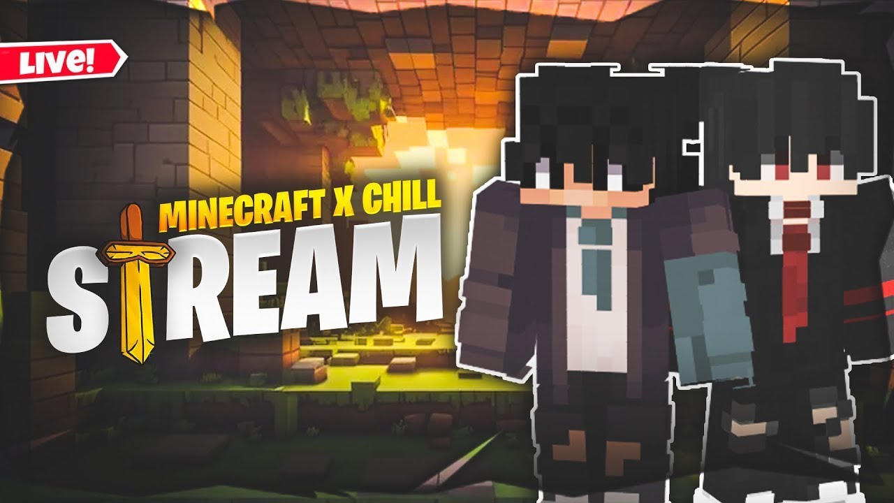 Minecraft chill base raiding live - YouTube