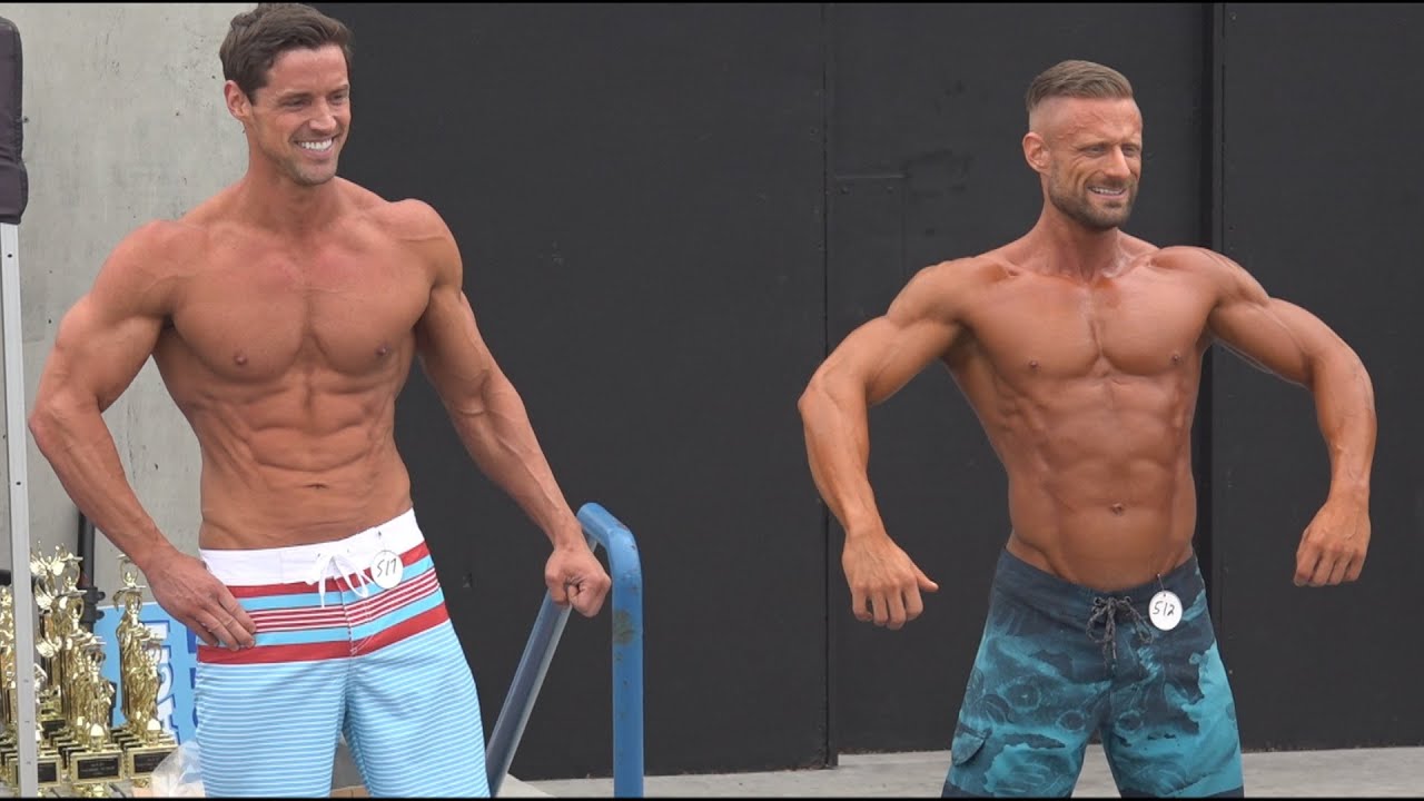 Bodybuilding Mens Physique Masters Over 35 Compete - YouTube