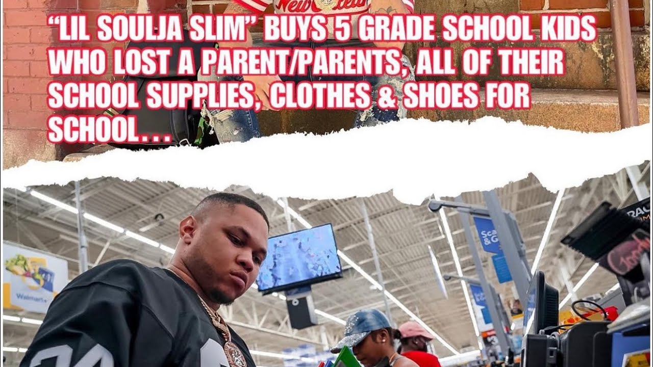 Lil Soulja Slim Back To School Give Away - YouTube