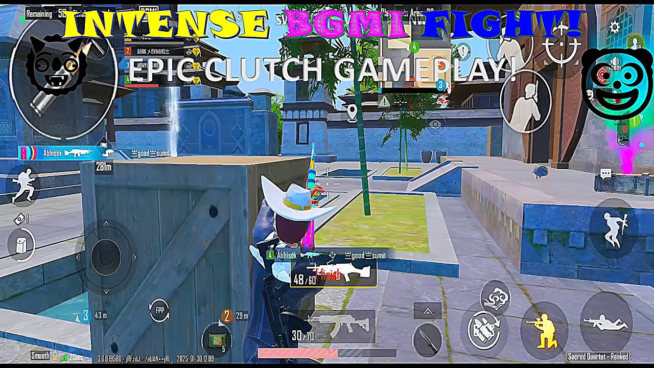 10 Finished In BGMI || Intense BGMI Fight! || Epic Clutch Gameplay ...