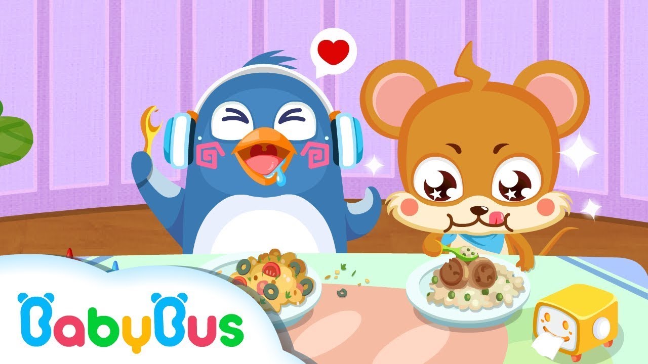 Nursery Rhymes | Eat By Yourself | Animation For Babies | BabyBus - YouTube