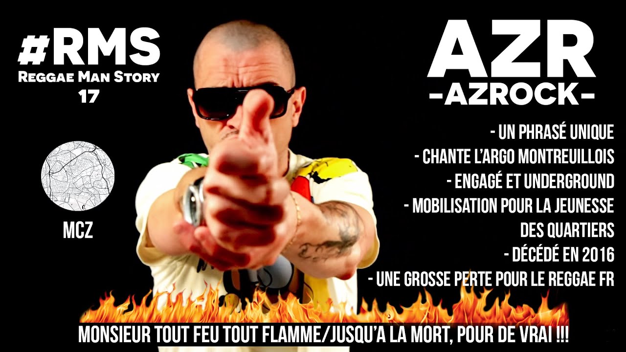 #RMS Saison 01 EP17 - #AZROCK, une grosse perte pour la scène REGGAE FR ...