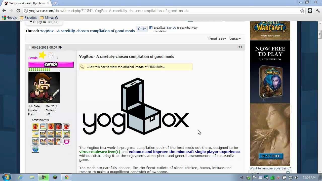 Minecraft Tutorial: YogBox by Yogscast (Part 1 - How to Install) - YouTube