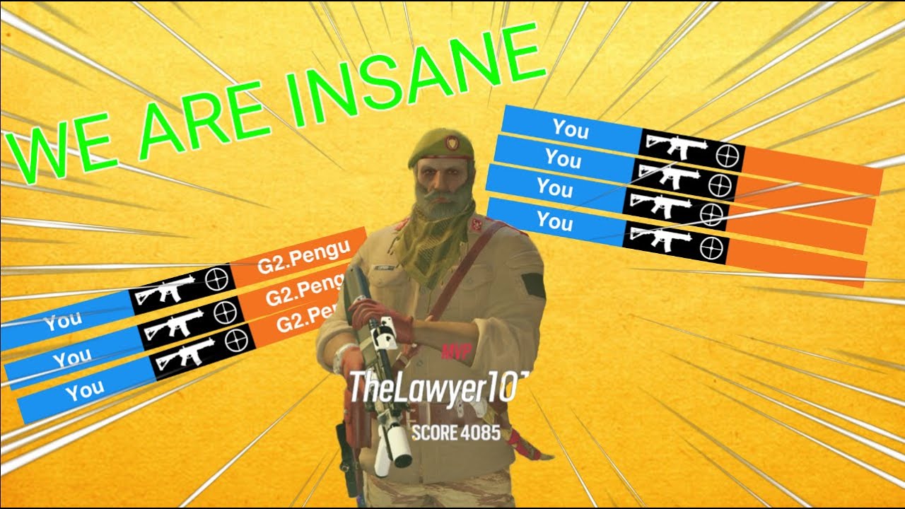 Best 5 Stack On Siege! - YouTube