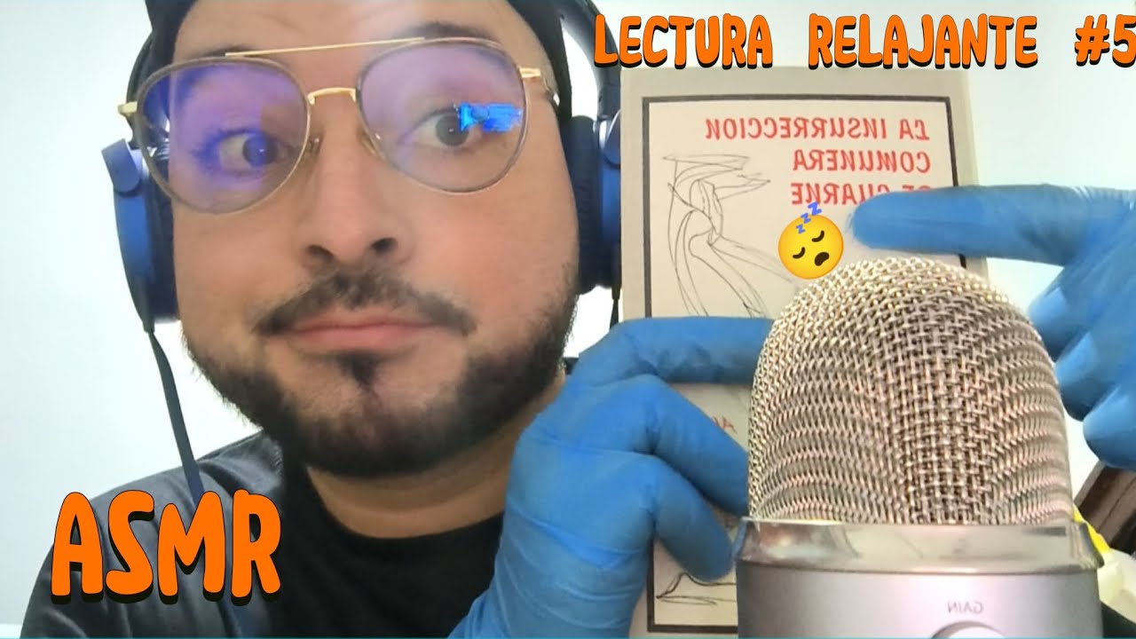 ASMR casero! lectura inaudible (un poco) súper relájate!!! - YouTube