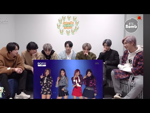 BTS Reaction To BLACKPINK (PLAYING WITH FIRE + AS IF IT'S YOUR LAST) @ 2017 BOF OPENING CONCERT