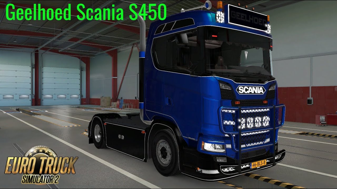 Euro Truck Simulator 2 Обзор мода (Geelhoed Scania S450) - YouTube