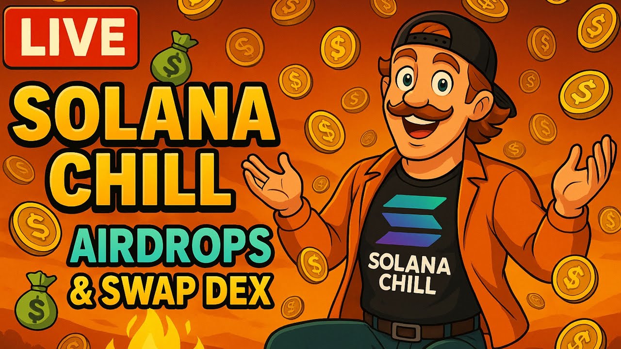 Live Chill Solana｜Airdrop SWAP DEX - YouTube