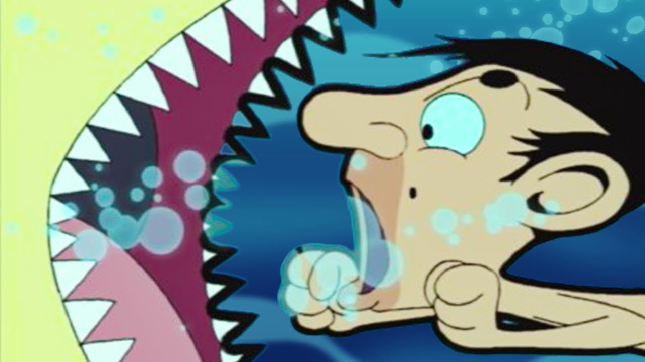 SHARK ATTACK! | Mr Bean | Cartoons For Kids | WildBrain Kids - YouTube