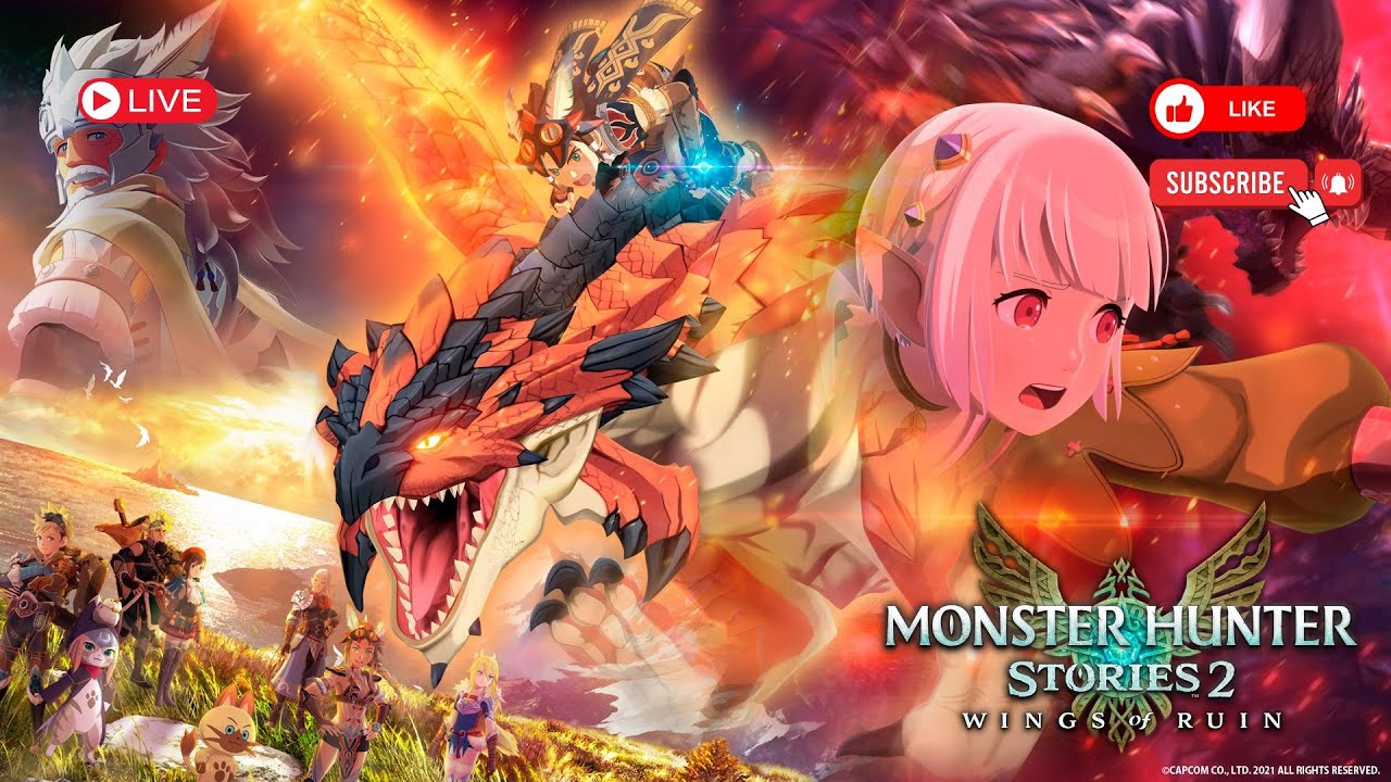 Sayap Cahaya - Monster Hunter Stories 2 Part 8! - YouTube