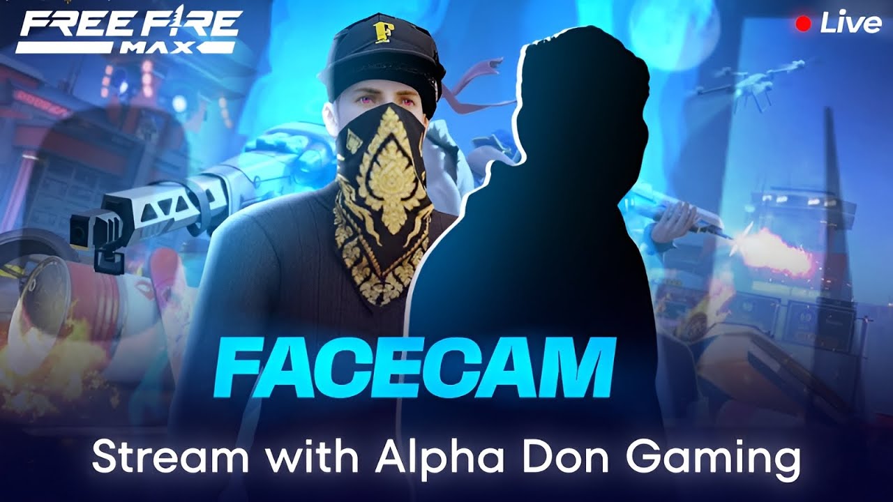 FaceCam Live With Alpha Don - Grand Master Rank Push - Telugu Gaming Live #facecam #freefirelive ...