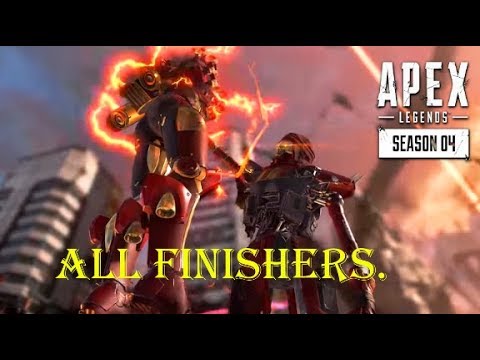 Revenant All Finishers in Season 4 2020 | Apex Legends Revenant ...
