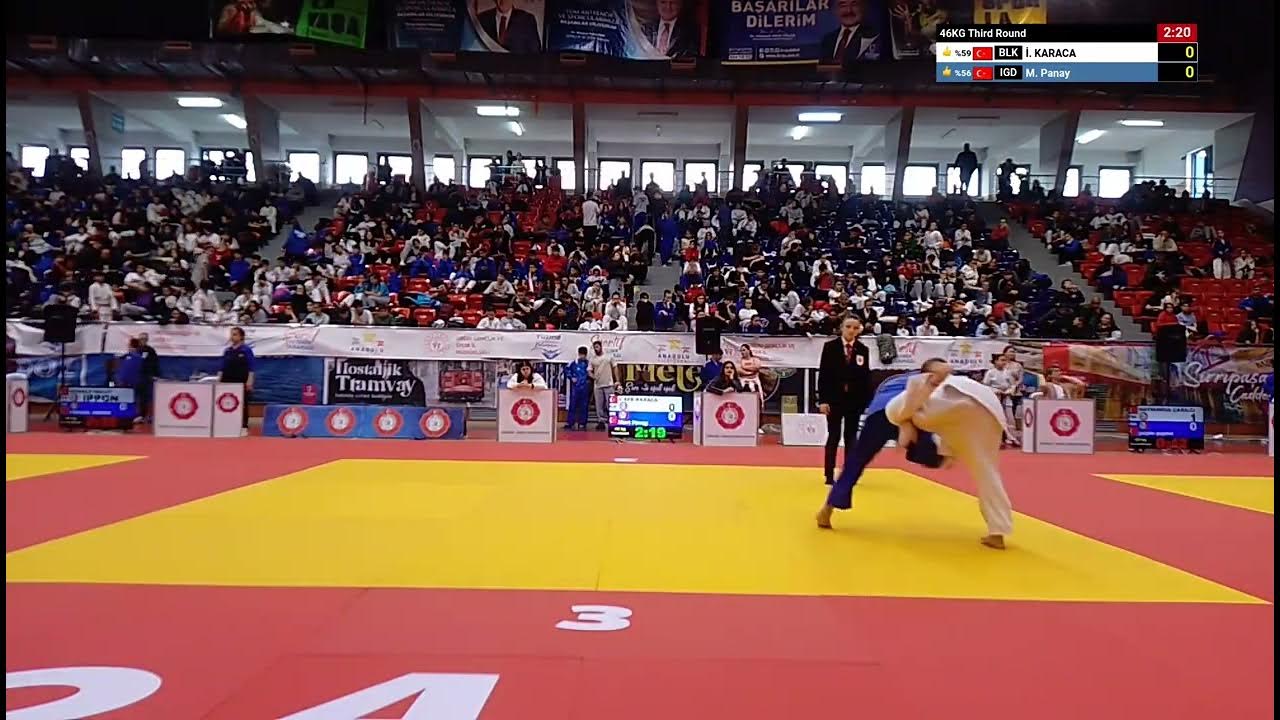 İSMET EFE KARACA - Mert Panay 46KG Third Round - YouTube