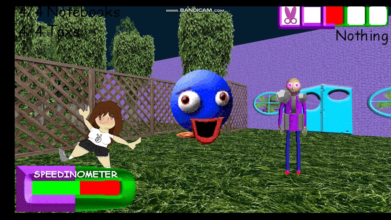 Baldi Basics mod Retro helps Baldi! - YouTube