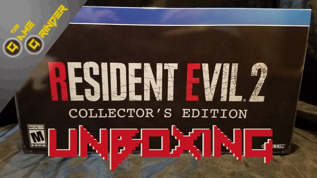 Resident Evil 2 (remake) Collector's Edition Unboxing| The Game Grinder ...