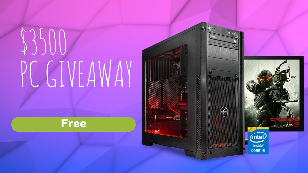 Gaming PC Giveaway 2017 - YouTube