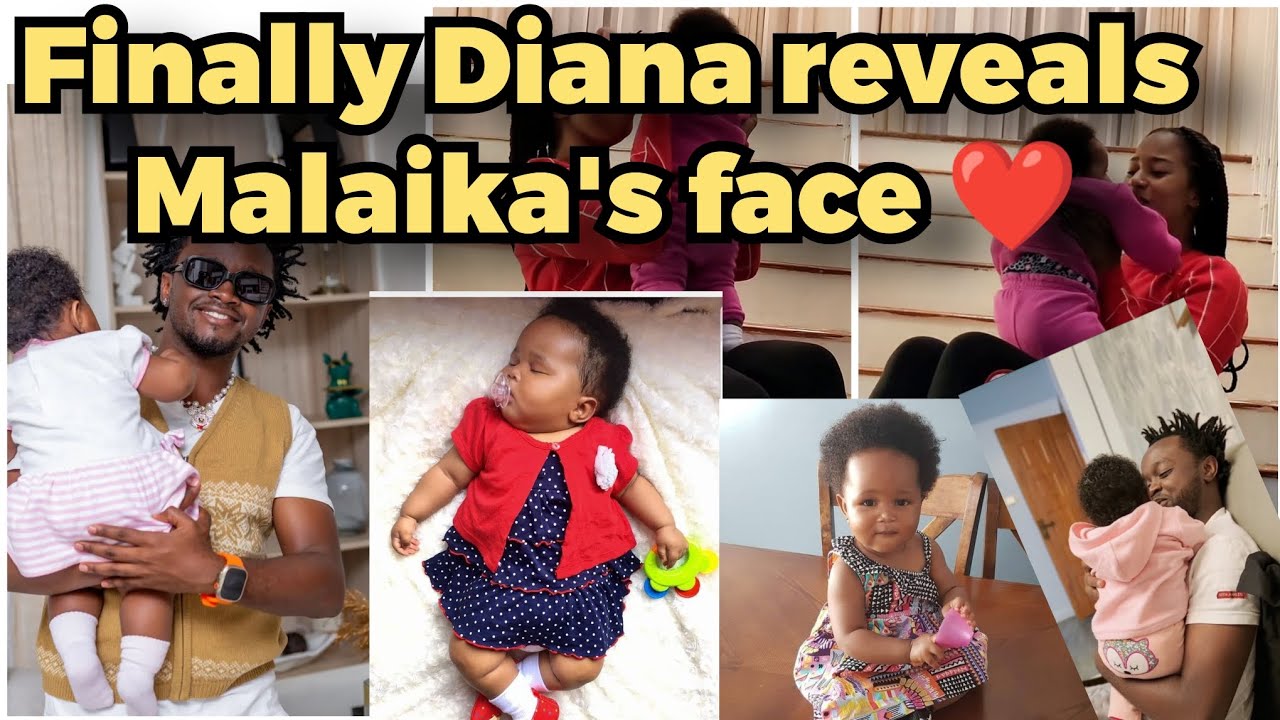 Finally Diana Bahati and Bahati reveals Malaika's face//you'll love her ...