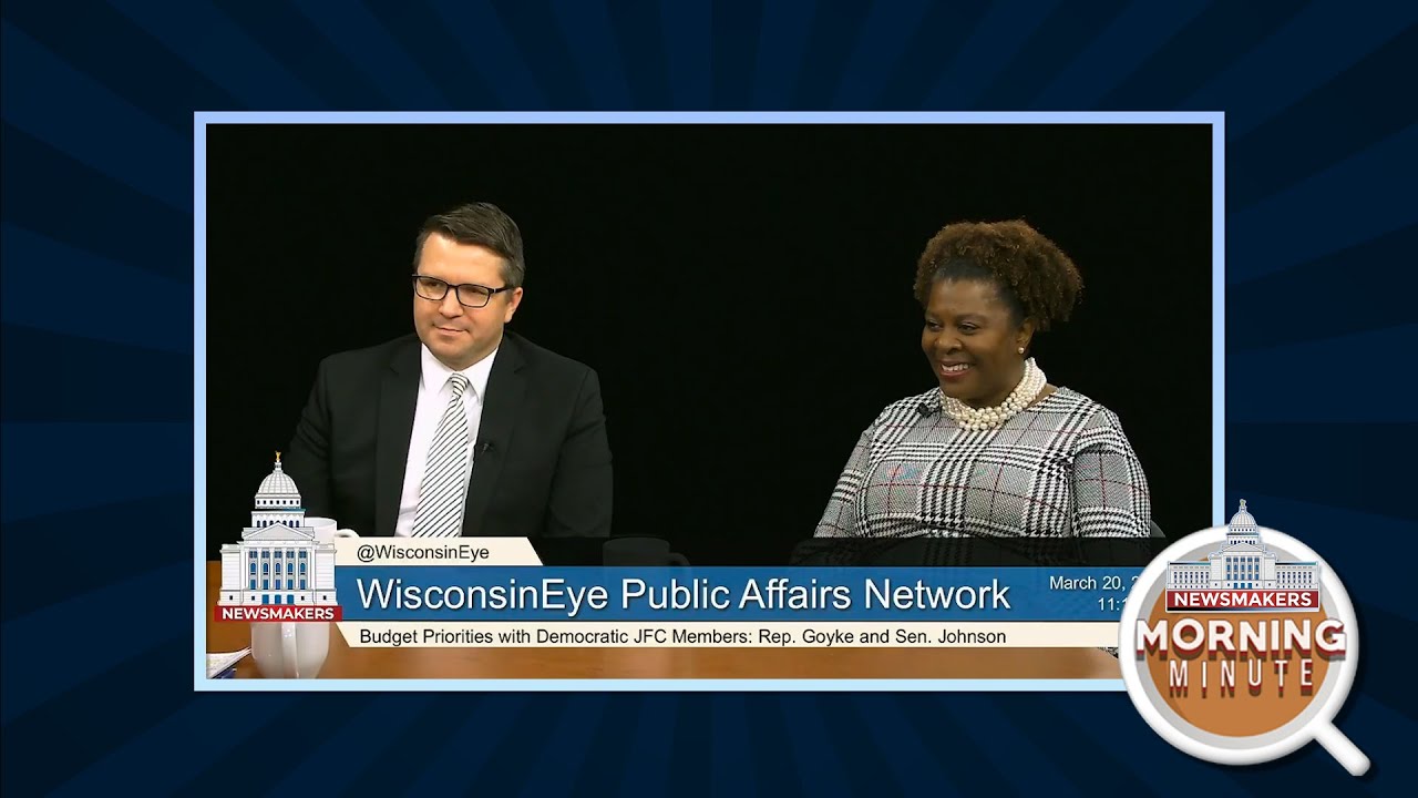 WisEye Morning Minute: Budget Priorities with Democratic JFC Members ...