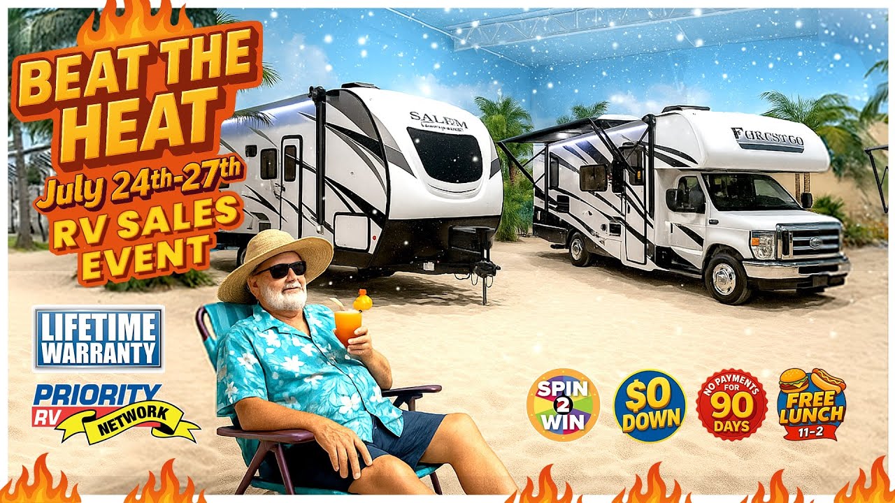🔥 Beat the Heat RV Sales Event – Your Coolest Deals of the Year! 🔥 # ...