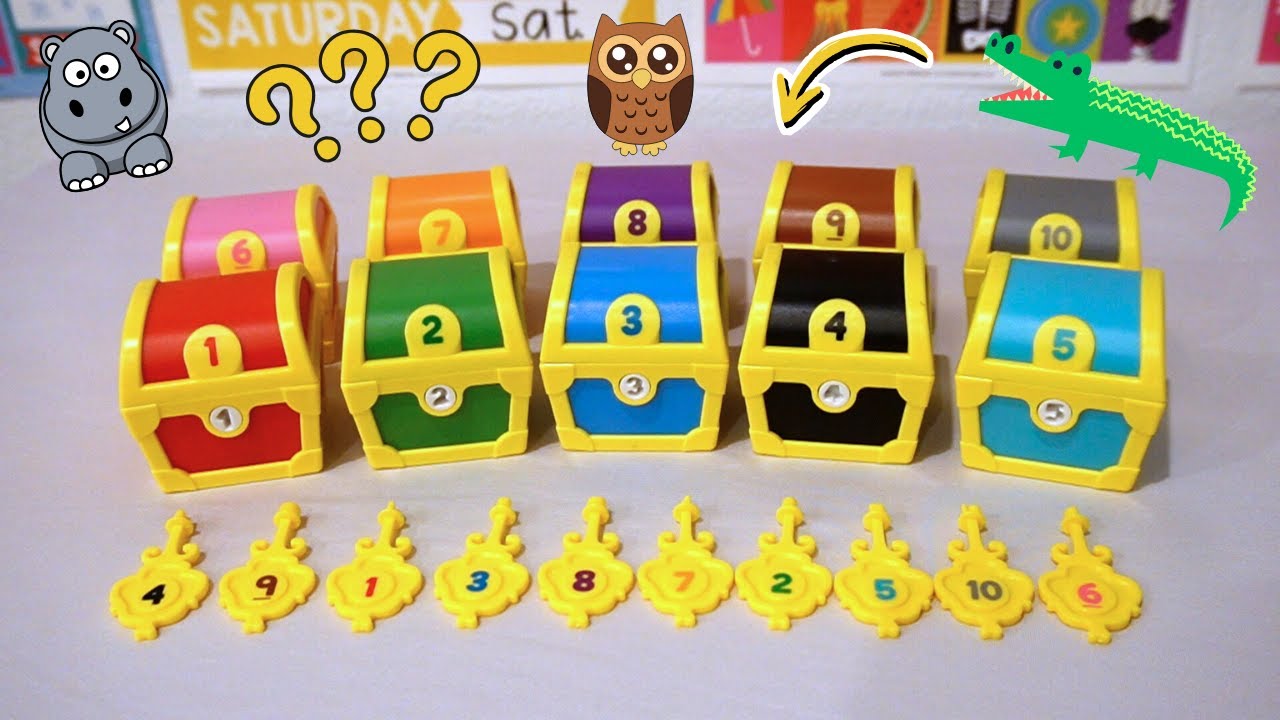 Best Toy Videos for Toddlers - Unlock Treasure Chests, Discover Animals ...