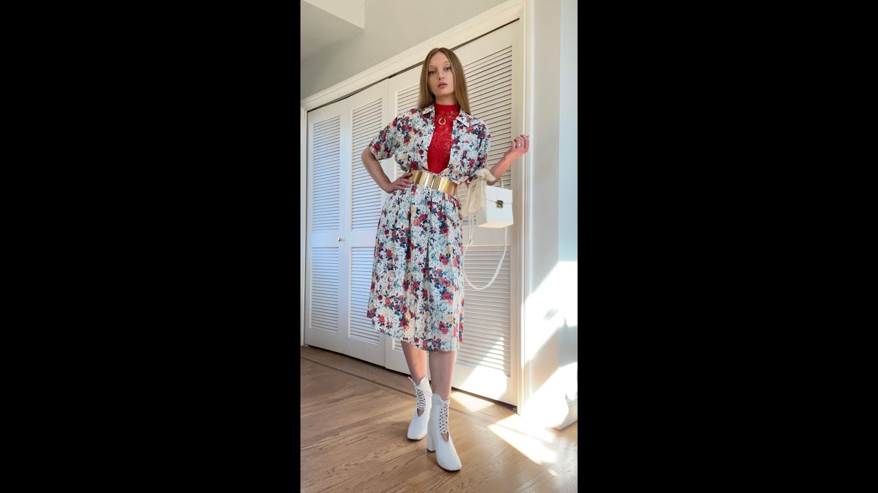 Styling some of my Depop pieces - YouTube